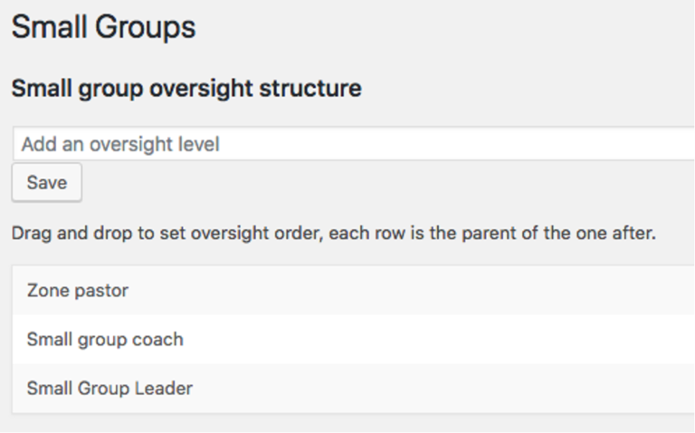 Small Groups – Church Admin Plugin